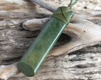 New Zealand Pounamu Jade Greenstone Toki Adze Pendant / - Etsy