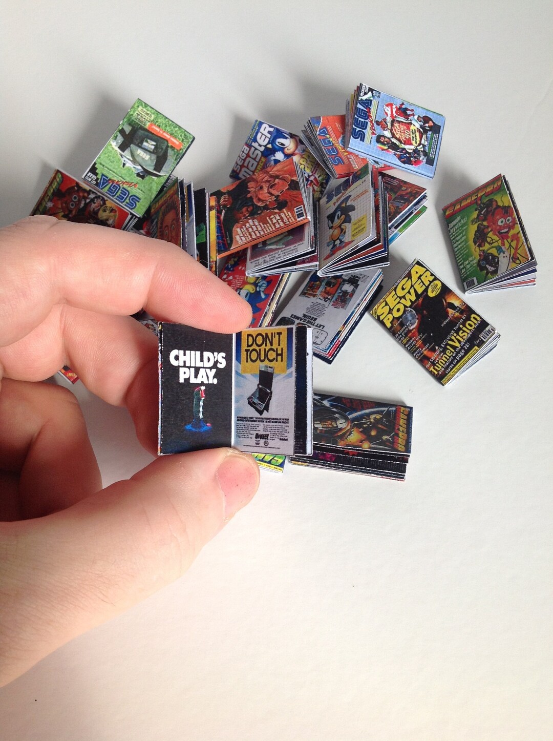 1/10 Scale Dollhouse, Action Figure Miniature Comics Book, Mini ...