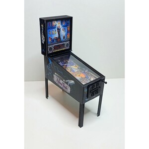 Addams Family Miniature Pinball Machine: 1/12 Scale Dollhouse Replica ...