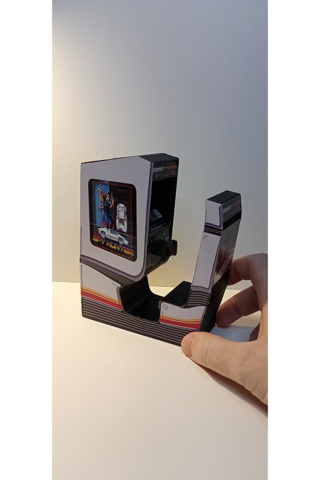 SPYHUNTER 1/12 Scale Arcade Cabinet, Miniature Dollhouse 80s 90s Mini ...