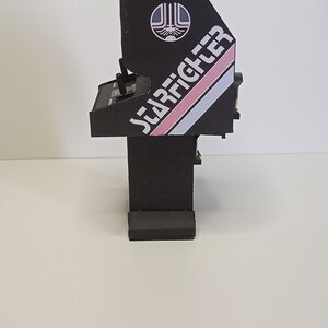 STARFIGHTER 1/12 Scale Mini Arcade Cabinet, Miniature Dollhouse 80s 90s ...