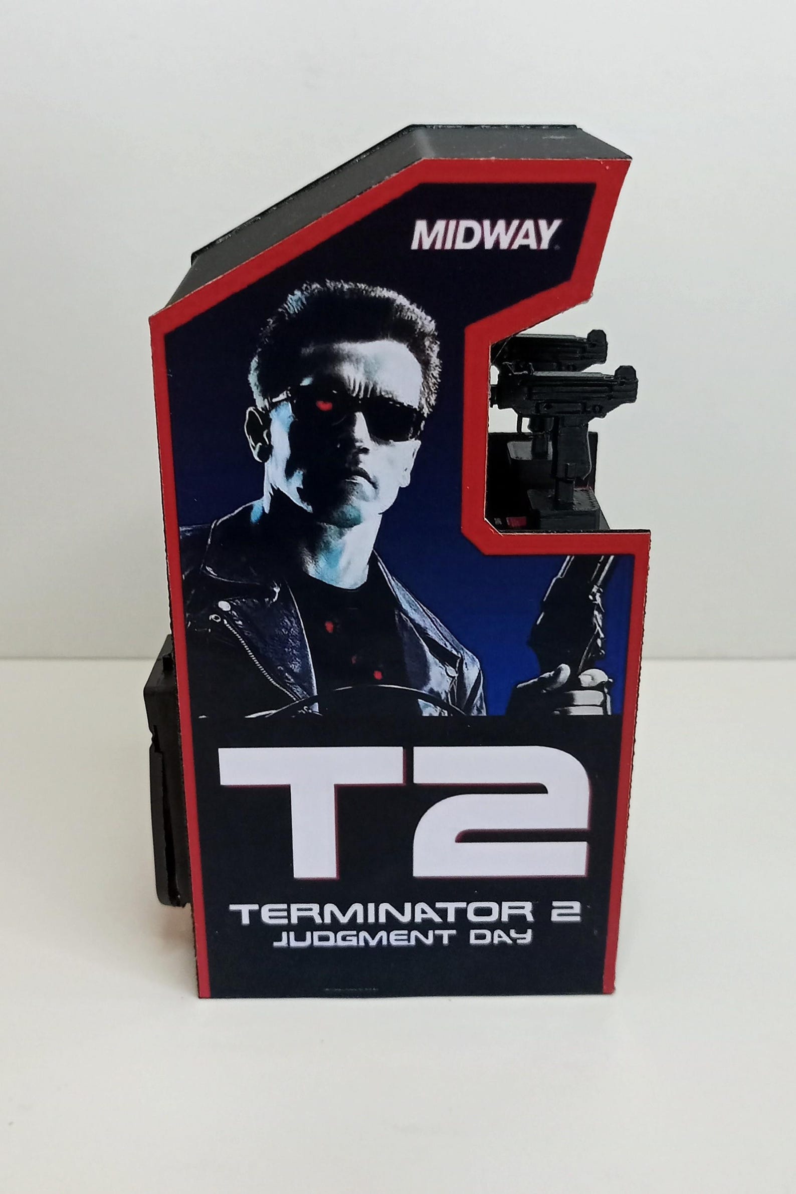 TERMINATOR 1/12 Scale Mini Arcade Cabinet Machine Gifts - With Light - Etsy