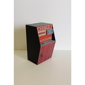 Arcade Change Machine 1/12 Scale, Miniature Vending Machines, Dollhouse ...