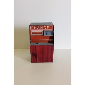 Arcade Change Machine 1/12 Scale, Miniature Vending Machines, Dollhouse ...