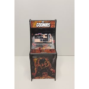 Goonies 1/12 Scale Arcade Cabinet, Miniature Dollhouse 80s 90s Mini ...