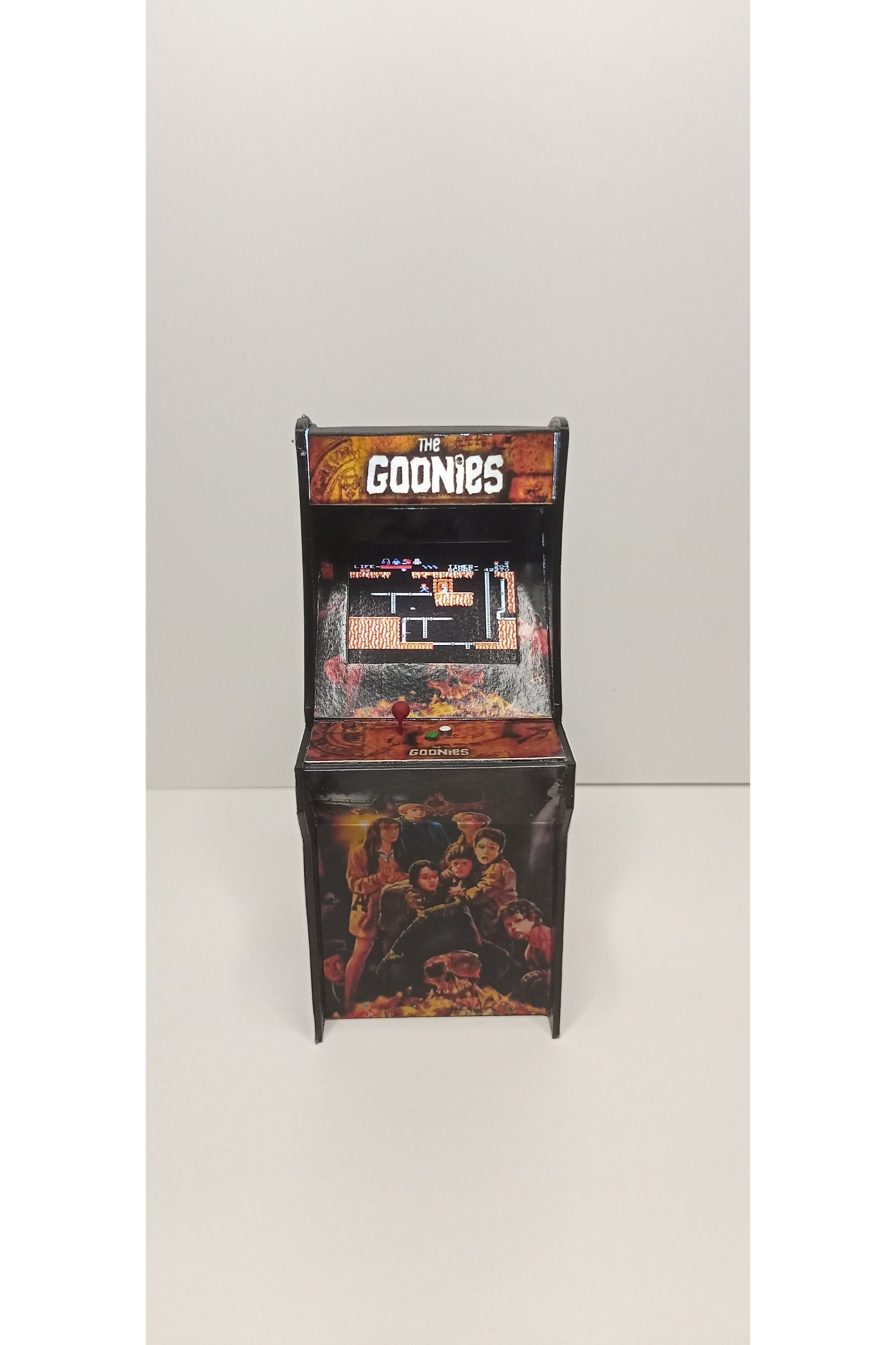 GOONIES 1/12 Scale Mini Arcade Cabinet Machine Gifts - With Light - Etsy