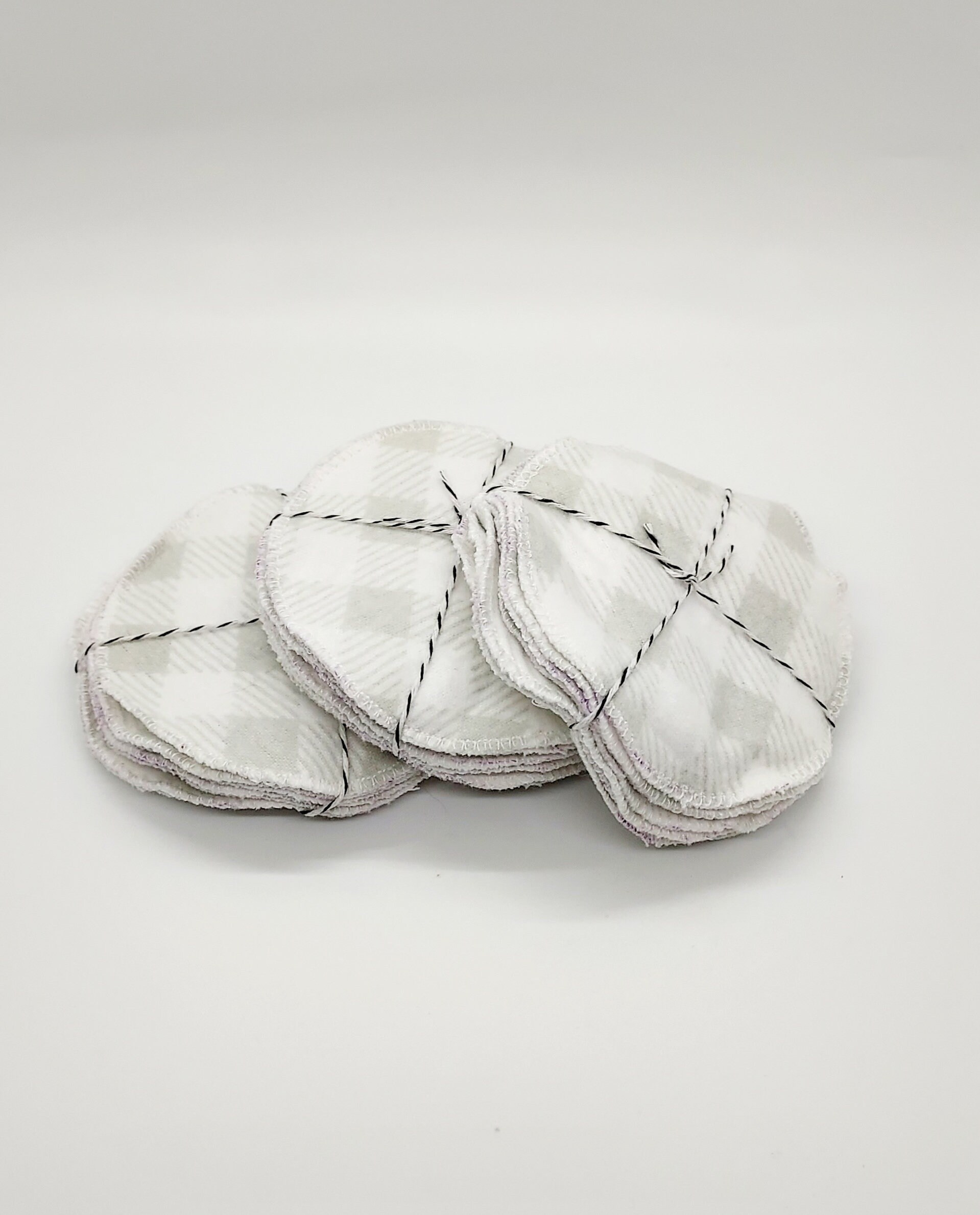 Assorted Print Cotton Flannel Face Rounds, 7 Day Pack, Reusable Makeup ...