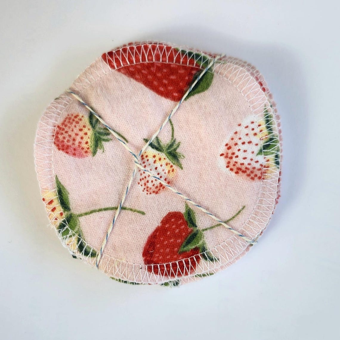 Assorted Print Cotton Flannel Face Rounds, 7 Day Pack, Reusable Makeup ...