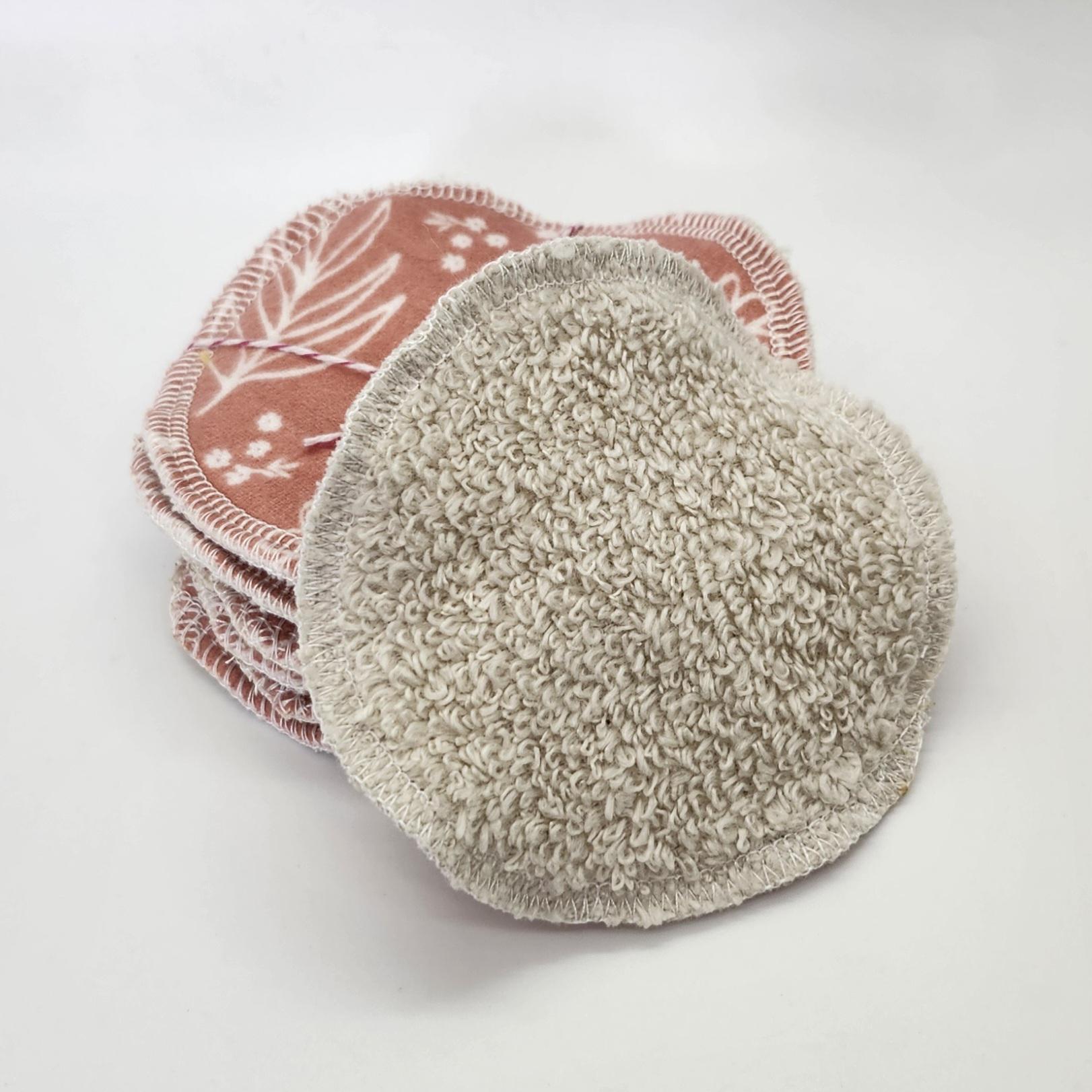 Cotton Flannel and Terry Cloth Face Rounds Assorted Prints, 7 Day Pack ...