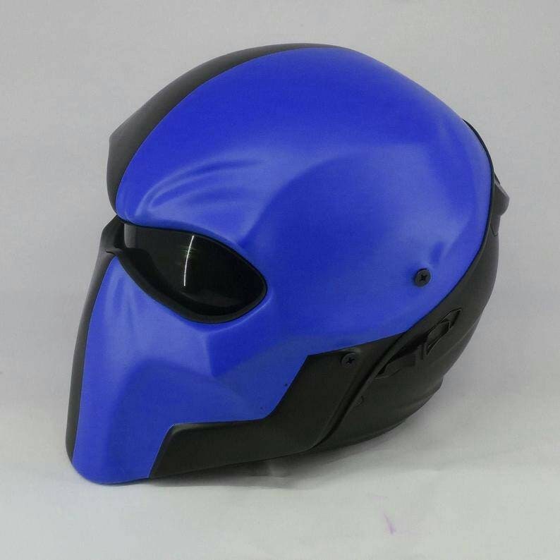 Deathstroke Helmet Type E Motorcycle Custom DOT & ECE | Etsy