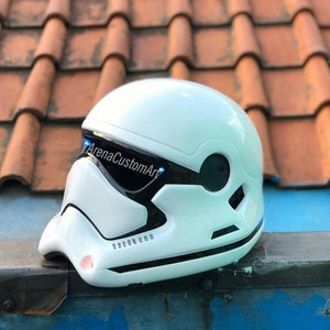 Starwars Stormtrooper Motorcycle Helmet Custom DOT & ECE Certified - Etsy