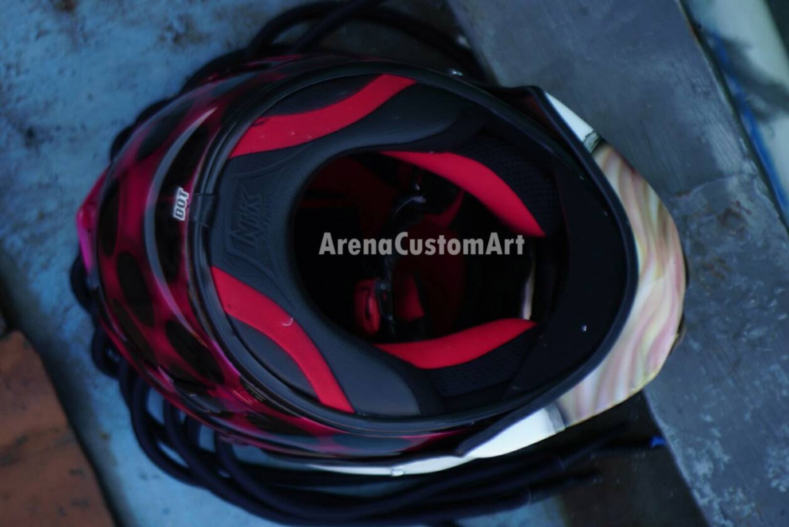 Predator Motorcycle Helmet Premium OG Custom DOT & ECE Certified - Etsy
