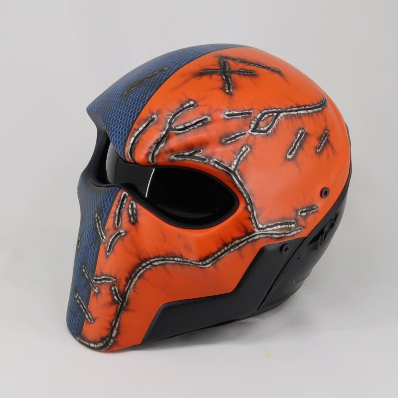 Deathstroke Helmet Type B Motorcycle Custom DOT & ECE Certified - Etsy