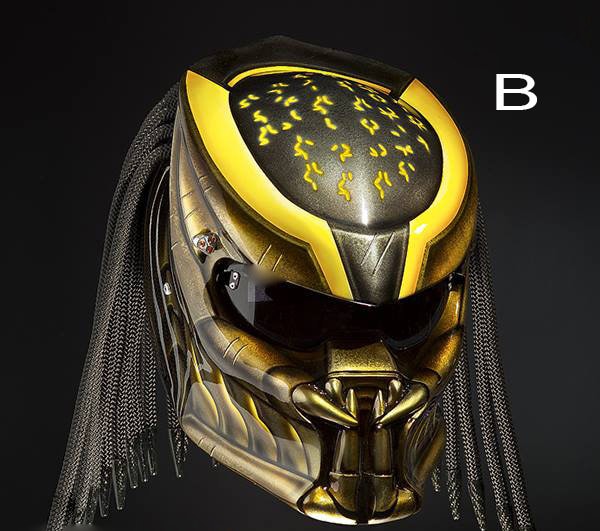 Predator Motorcycle Helmet Premium OG Custom DOT & ECE Certified - Etsy