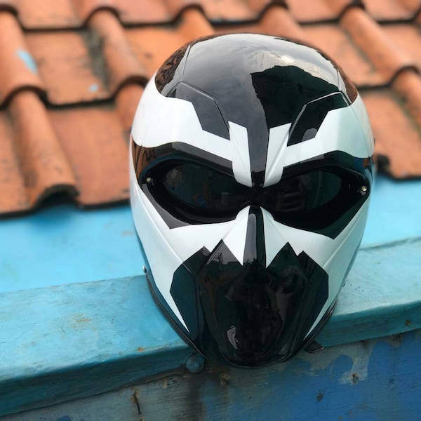 Venom Motorcycle Helmet - Etsy