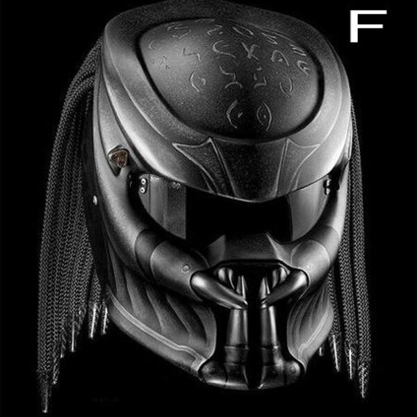 Predator Motorcycle Helmet - Etsy