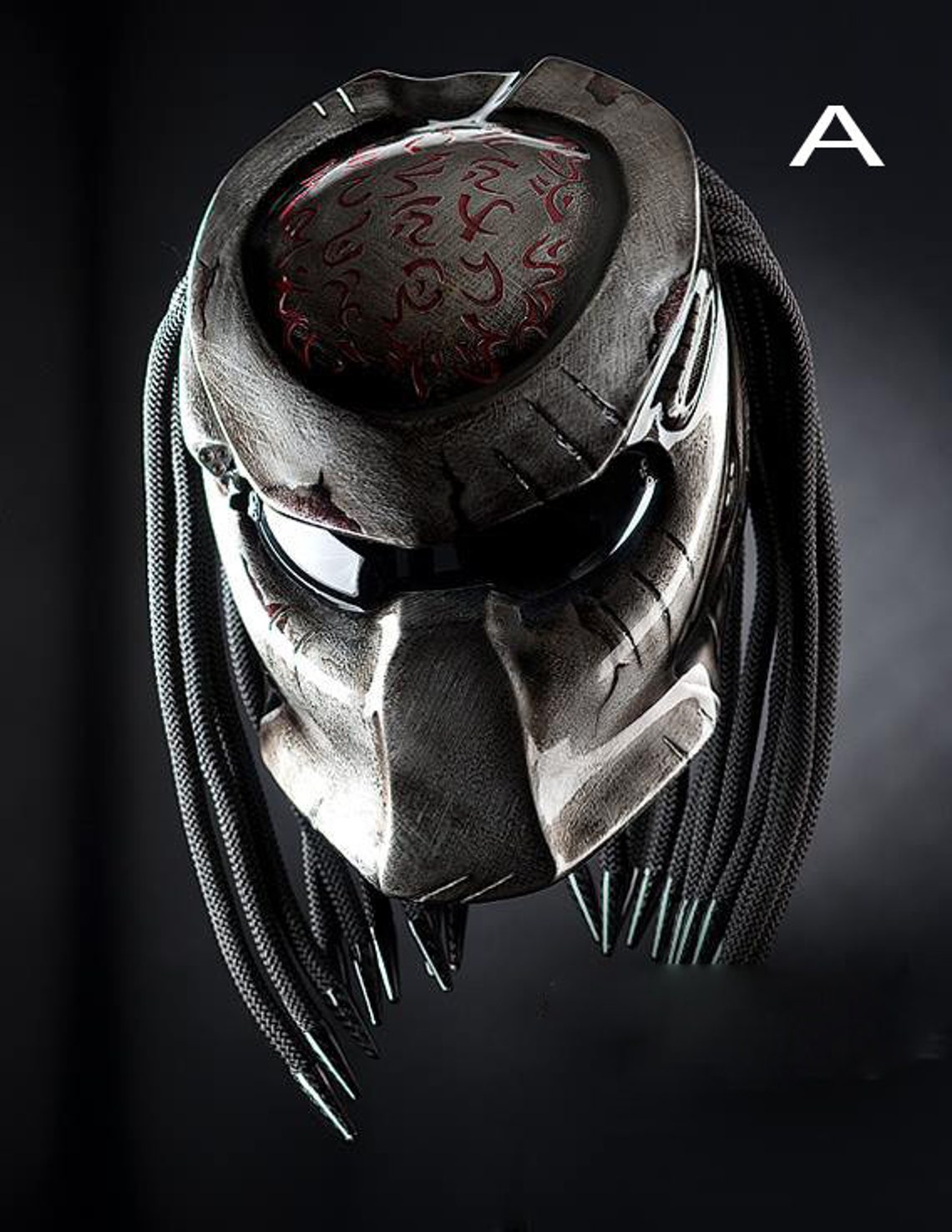 Casco de motocicleta Predator Premium OG Custom DOT & ECE - Etsy España