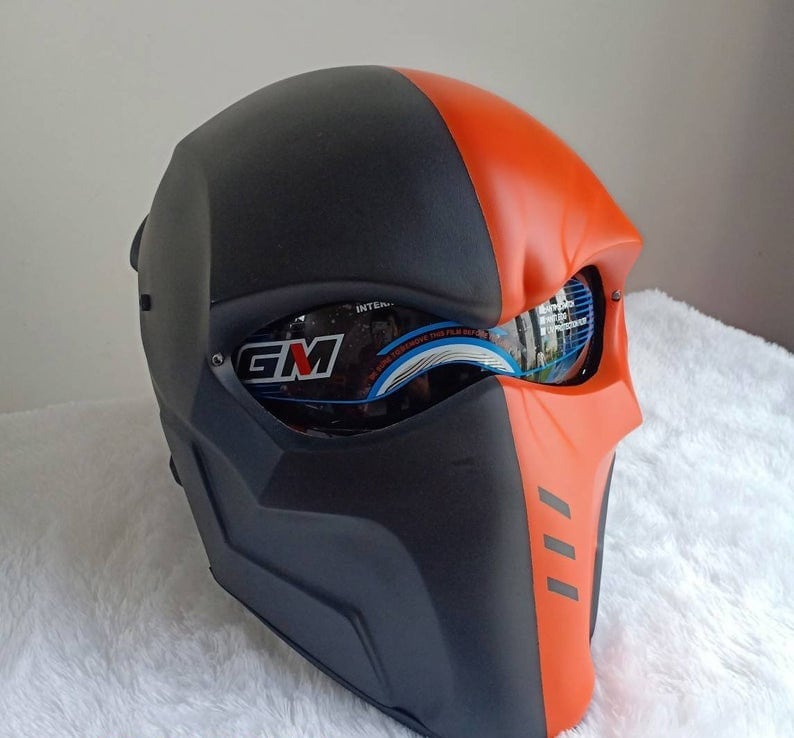 Deathstroke Helmet Type C Motorcycle Custom DOT & ECE Certified - Etsy