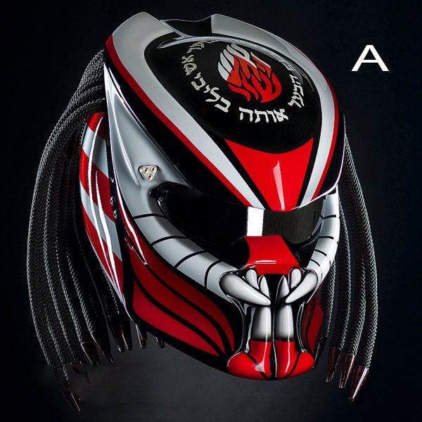 Predator Motorcycle Helmet - Etsy