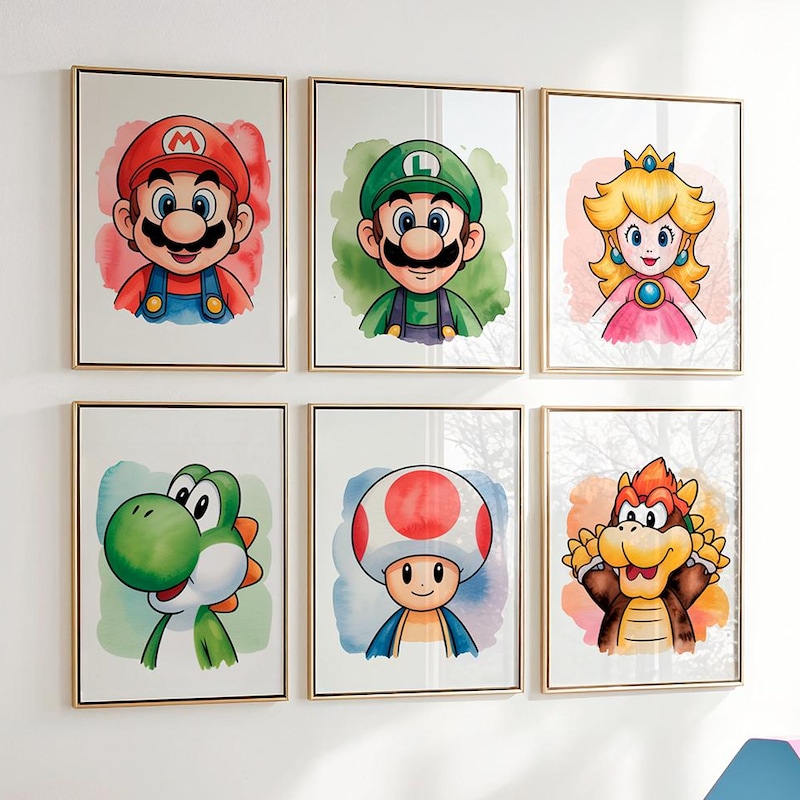 Super Mario Poster - Etsy