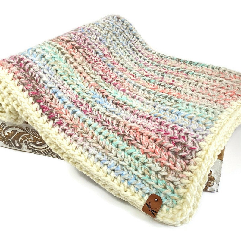 Multi Colored Throw - Etsy