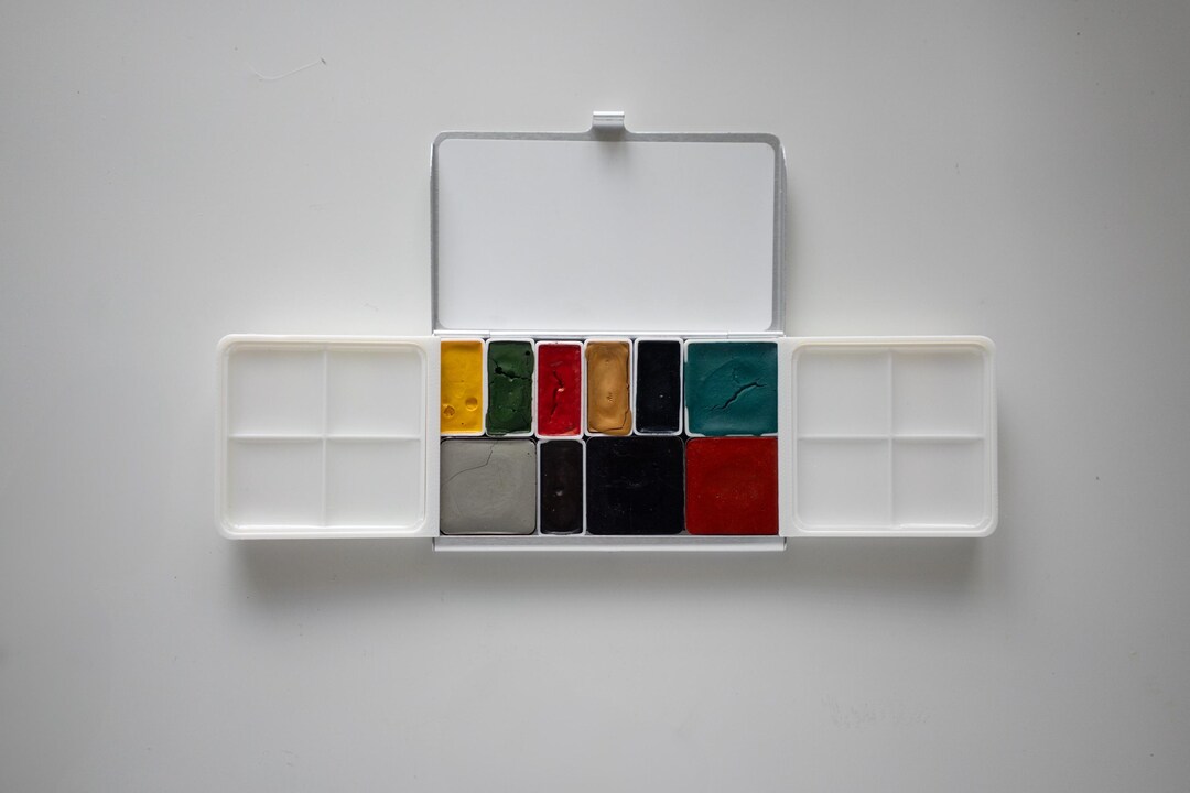 Modular Mixing Trays for Art Toolkit Pocket Palette | Brush Holder ...