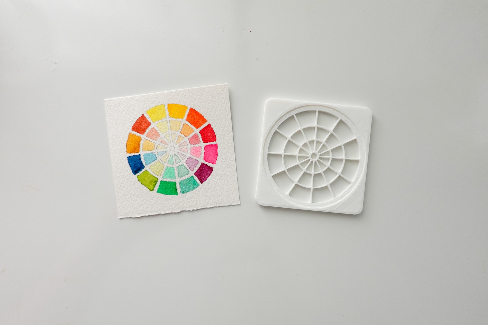 Mini Swatch W/ Case | Set 1| Watercolor | Traveling Artist | Color ...
