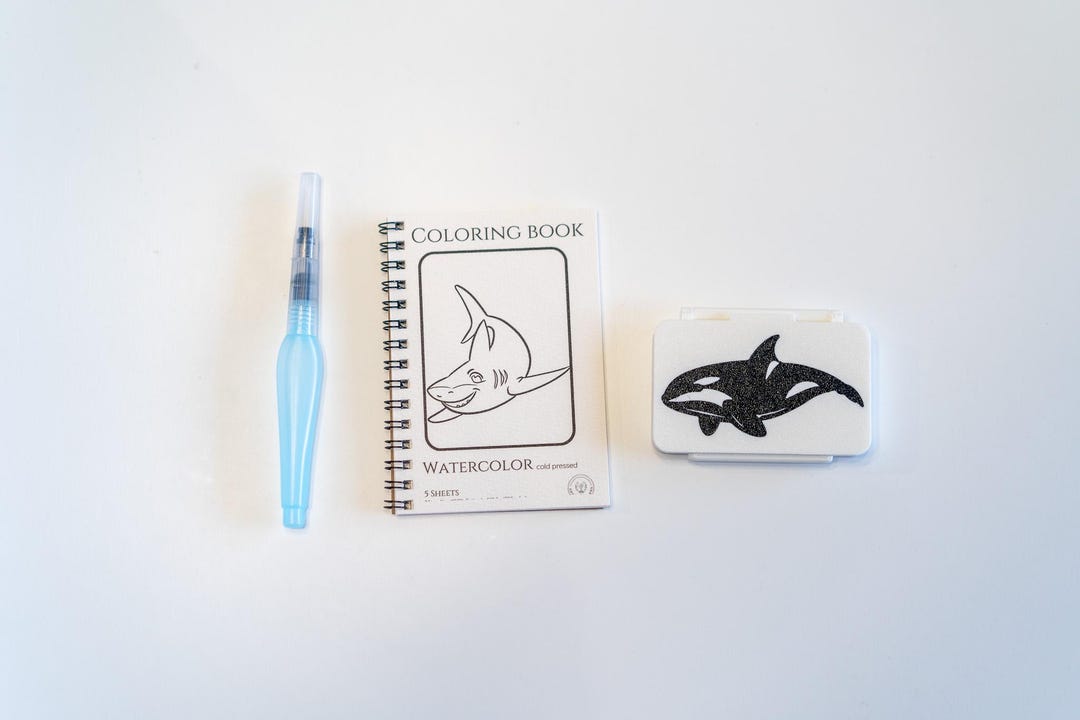 Orca Palatte Kit | Ocean Themed Kit | Travel Palette | Thin Palette ...