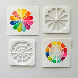 Mini Swatch W/ Case | Set 1| Watercolor | Traveling Artist | Color ...