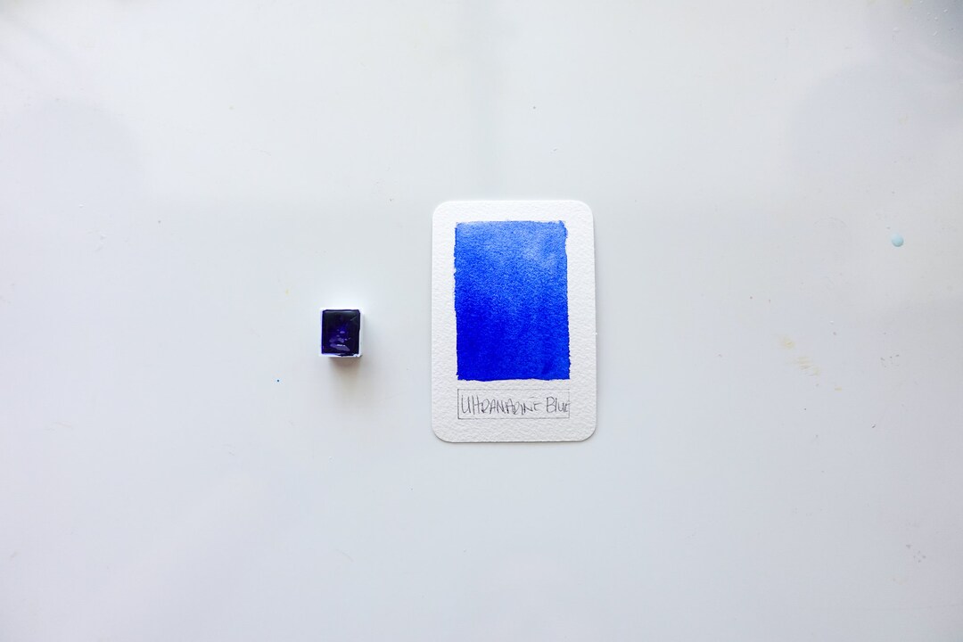 Ultramarine (red Shade) Watercolor | Half Pans | Painting | Calligraphy ...
