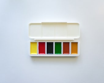 24 Kuretake Pan Palette | Travel Palette | Full Pan | Plein Air ...