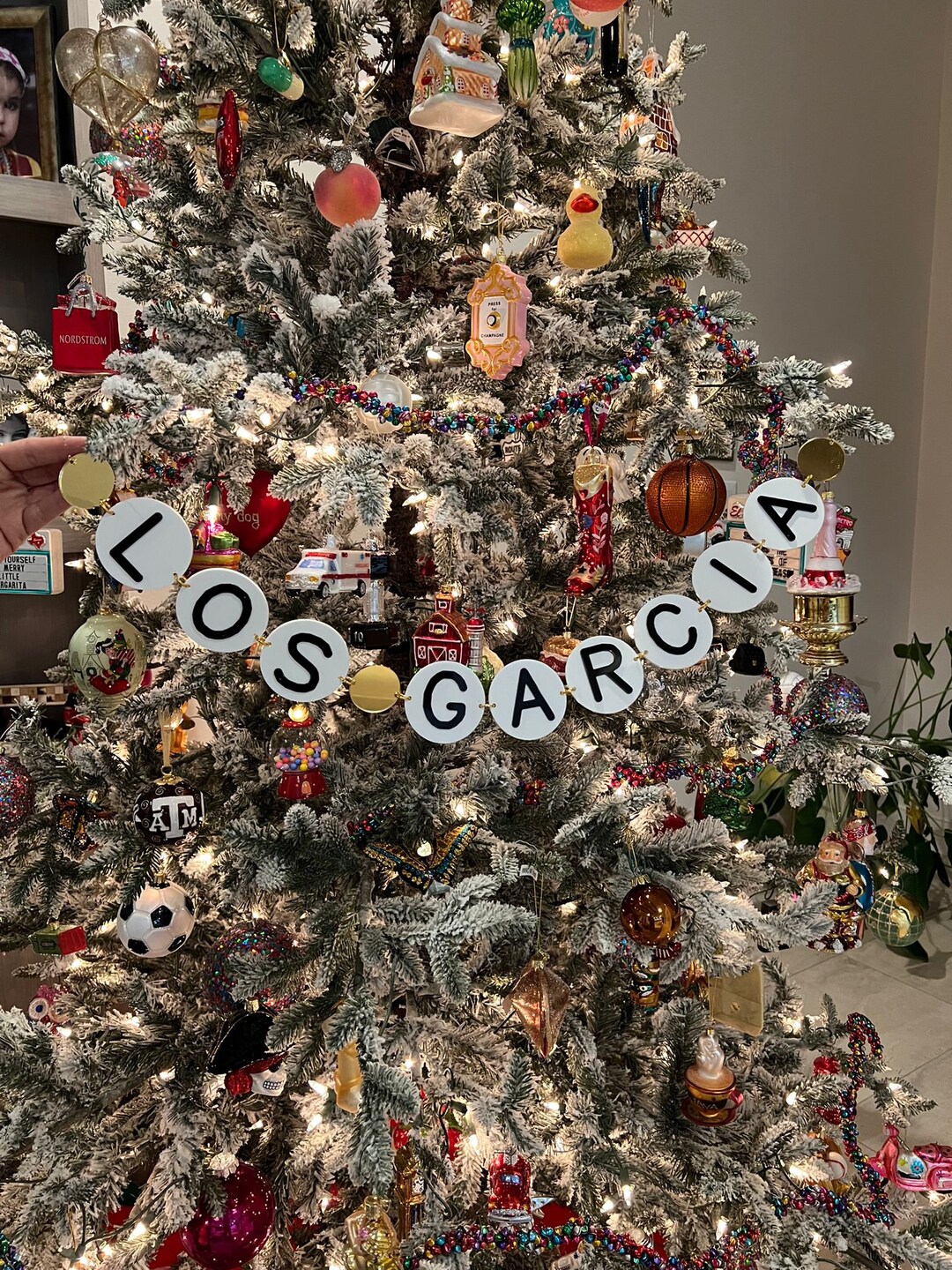 Friendship Bracelet Garland for Tree | Christmas Decorations ...