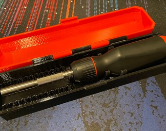 Magnetic LTT Screwdriver Case With 24 Bit Holders - Etsy