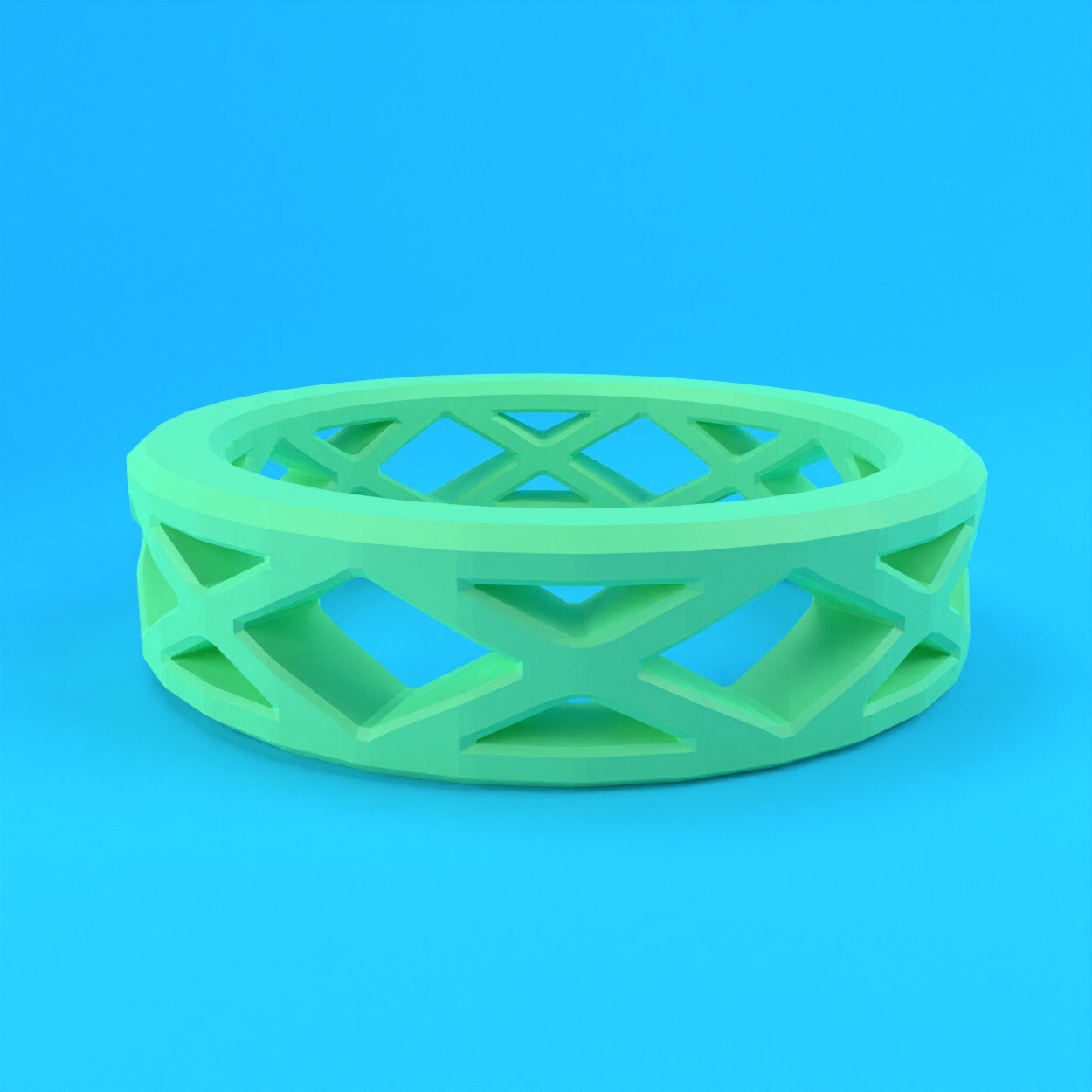 X Pattern Ring - Stl File, 3D Model, 3D Printer File - Etsy Australia
