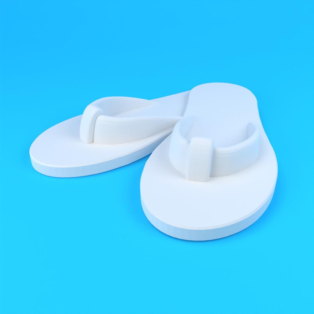Sandals Miniature: STL File for 3D Printing (digital Download) - Etsy
