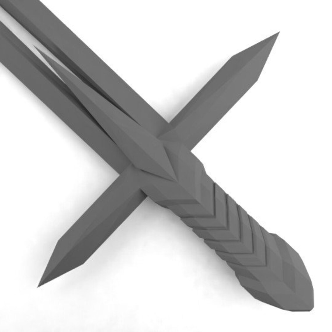 Hollow Dagger Printable File STL, OBJ, FBX - Etsy