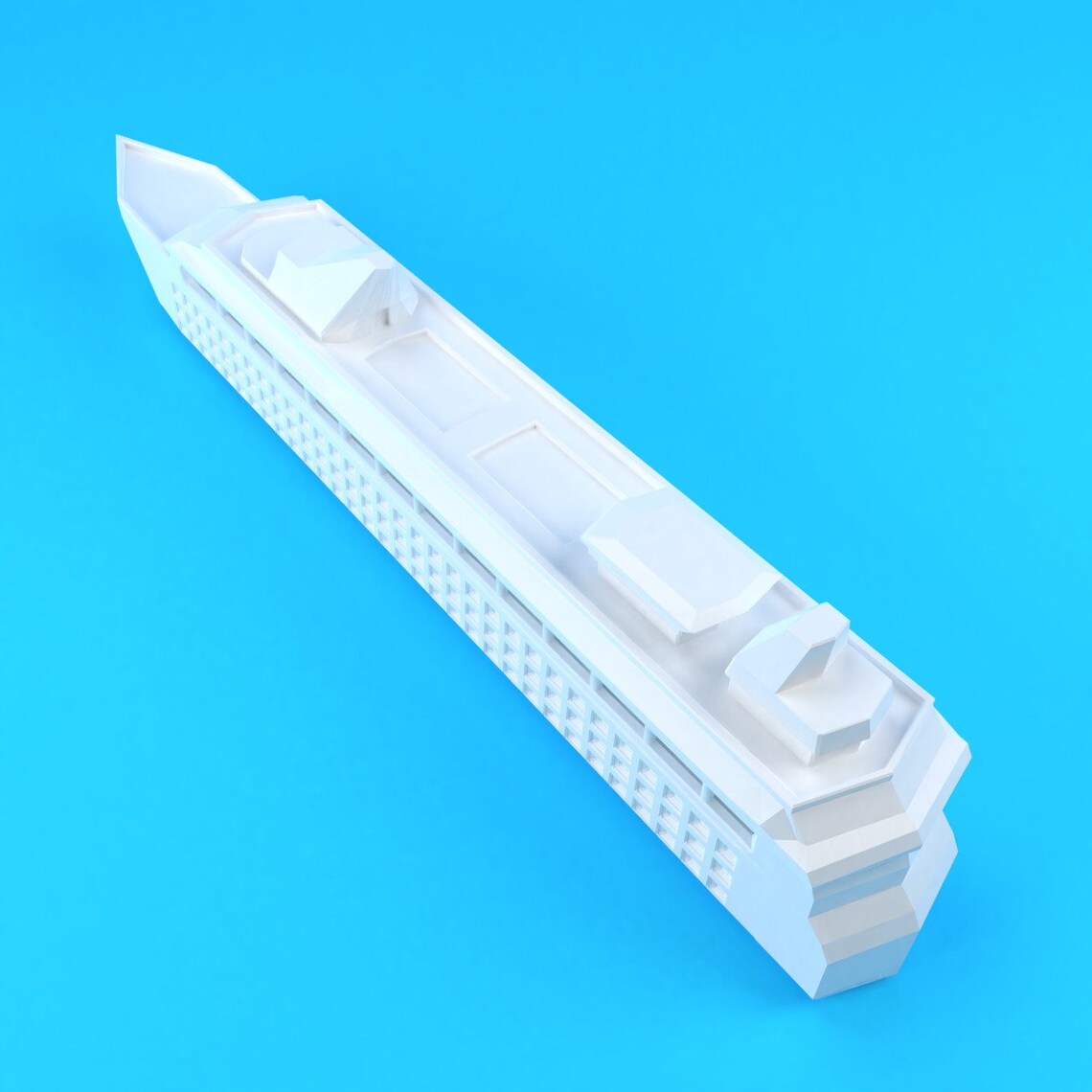 Cruise Ship: STL File for 3D Printing (digital Download) - Etsy