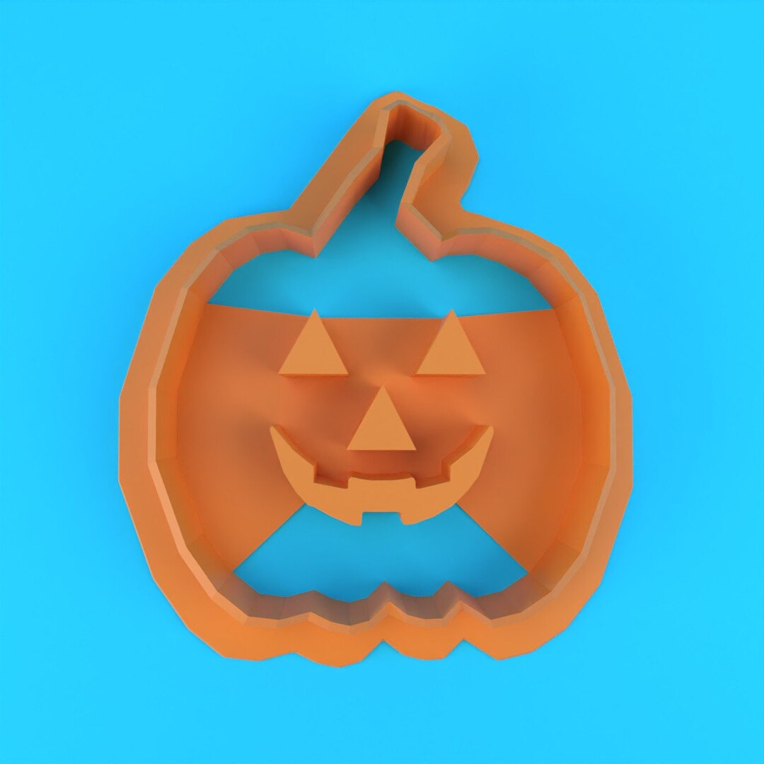 Pumpkin Cookie Cutter: STL File for 3D Printing (digital Download) - Etsy