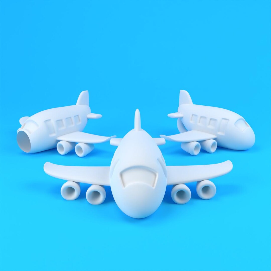 Airplane Pack: STL Files for 3D Printing (digital Download) - Etsy