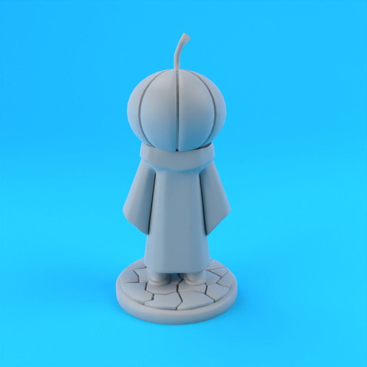 Small Pumpkin Stl File 3D Model 3D Printer File Miniature - Etsy