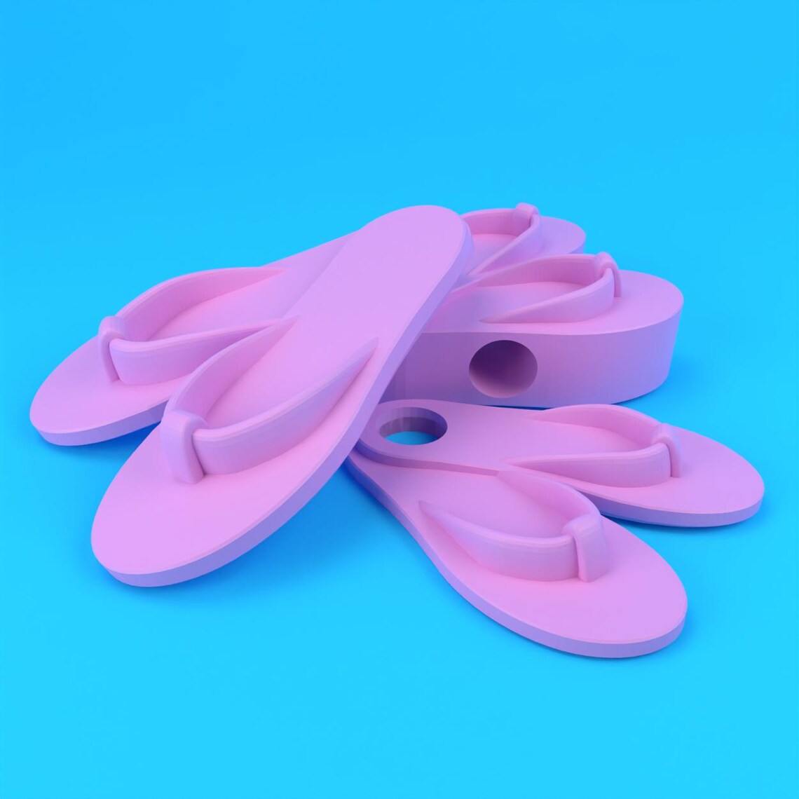 Sandals STL Pack, STL File, 3D STL Pack Print File, 3D Printer File - Etsy