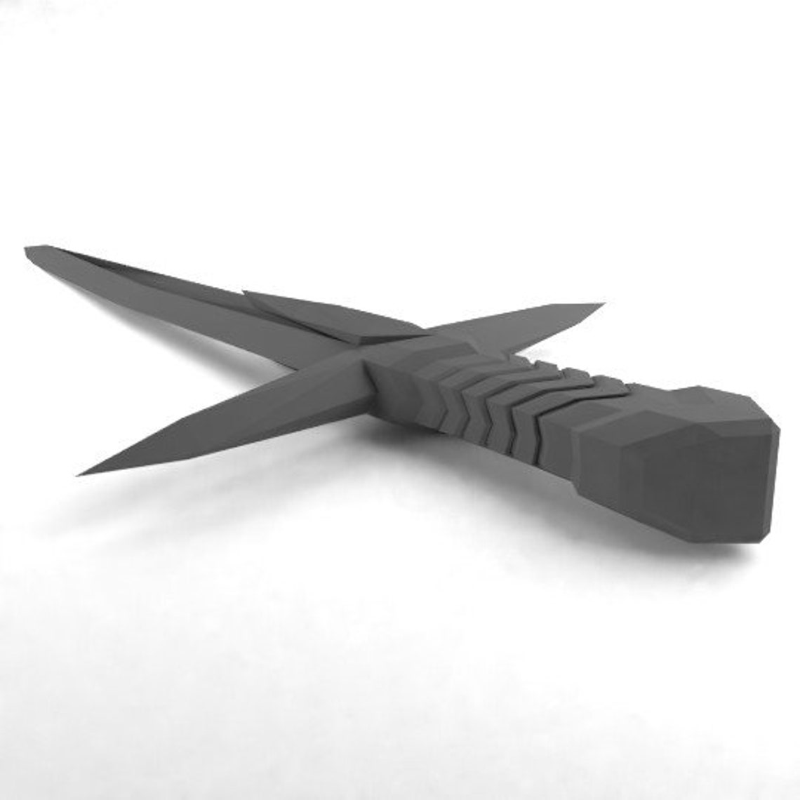 Hollow Dagger Printable File STL, OBJ, FBX - Etsy