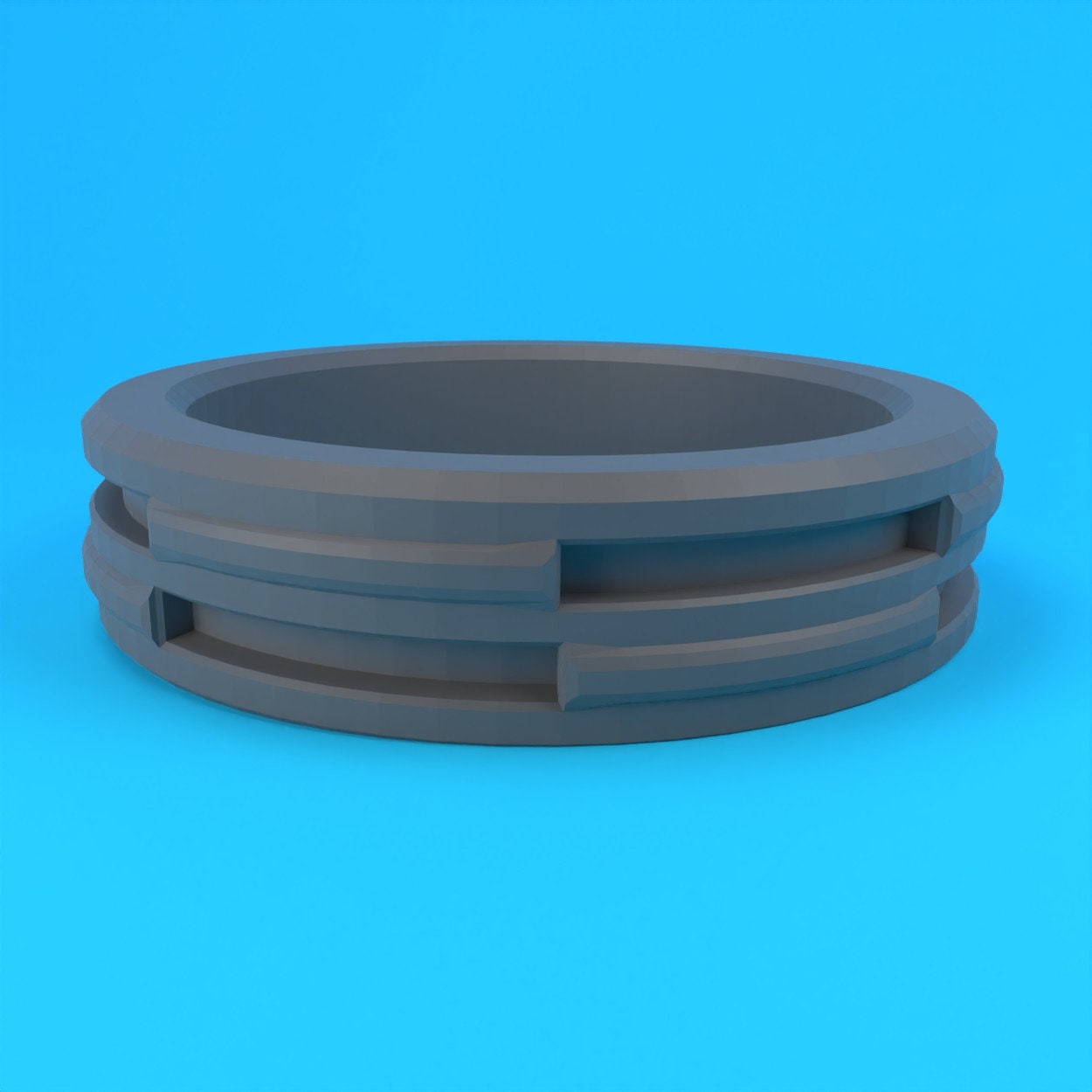 Square Rings Ring - Stl File, 3D Model, 3D Printer File - Etsy