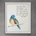Hope is the Thing With Feather Emily Dickinson Quote Print, Bird Quote ...