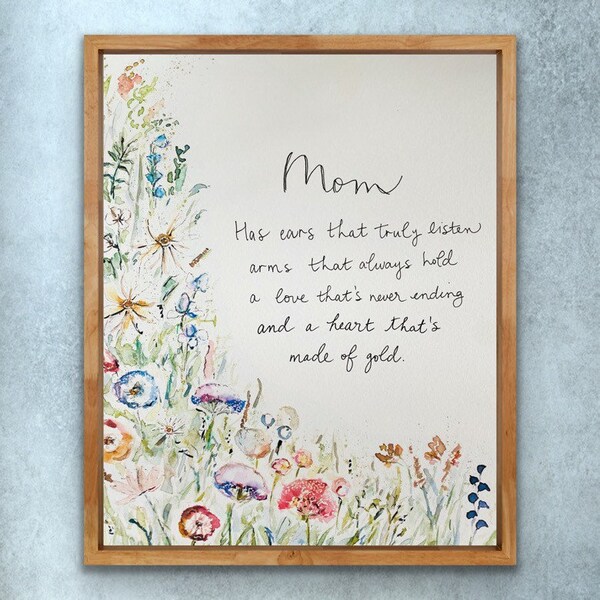 Mothers Day Poem - Etsy
