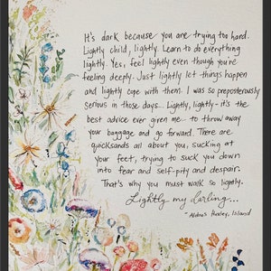 It’s Dark Because You Are Trying Too Hard Poem by Aldous Huxley Island ...