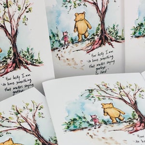 Pack of 6 How Lucky I Am to Have Something That Makes Saying Goodbye so ...