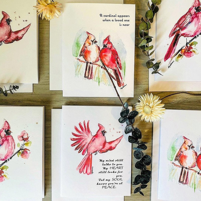 Bird Greeting Card - Etsy