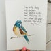 Hope is the Thing With Feather Emily Dickinson Quote Print, Bird Quote ...