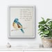Hope is the Thing With Feather Emily Dickinson Quote Print, Bird Quote ...